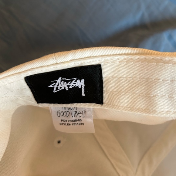 Stussy | Accessories | Stussy Stock Low Pro Cap Adjustable White ...